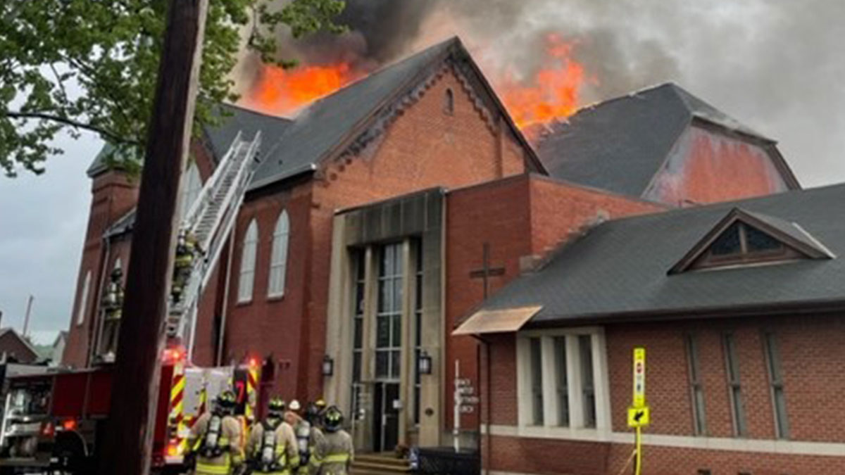 Fire Destroys a Church’s 142-Year-Old Sanctuary but Not the Spirit or ...