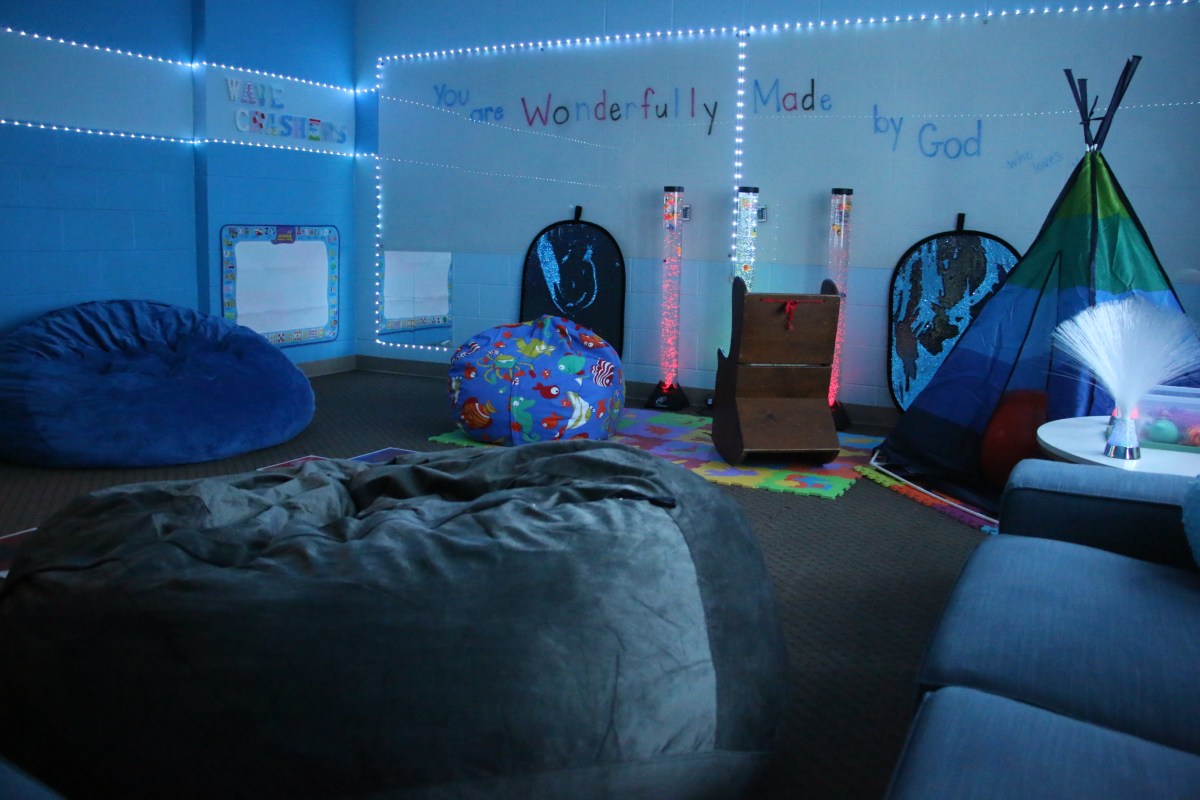 New Sensory Room and Resources Are Designed So That All People Feel ...